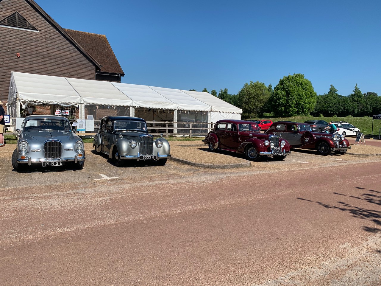 Alvis Owner Club. South East Section Monthly gathering at Denbies Wine ...